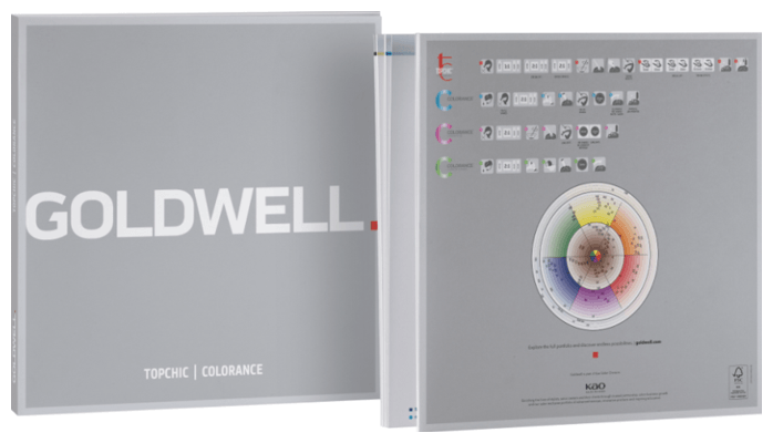 Goldwell Topchic Colorance Color Swatch Chart Book – Brighton Beauty Supply